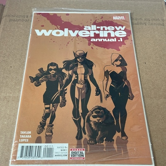 Marvel | Other | Marvel Allnew Wolverine Annual Comic Book | Poshmark
